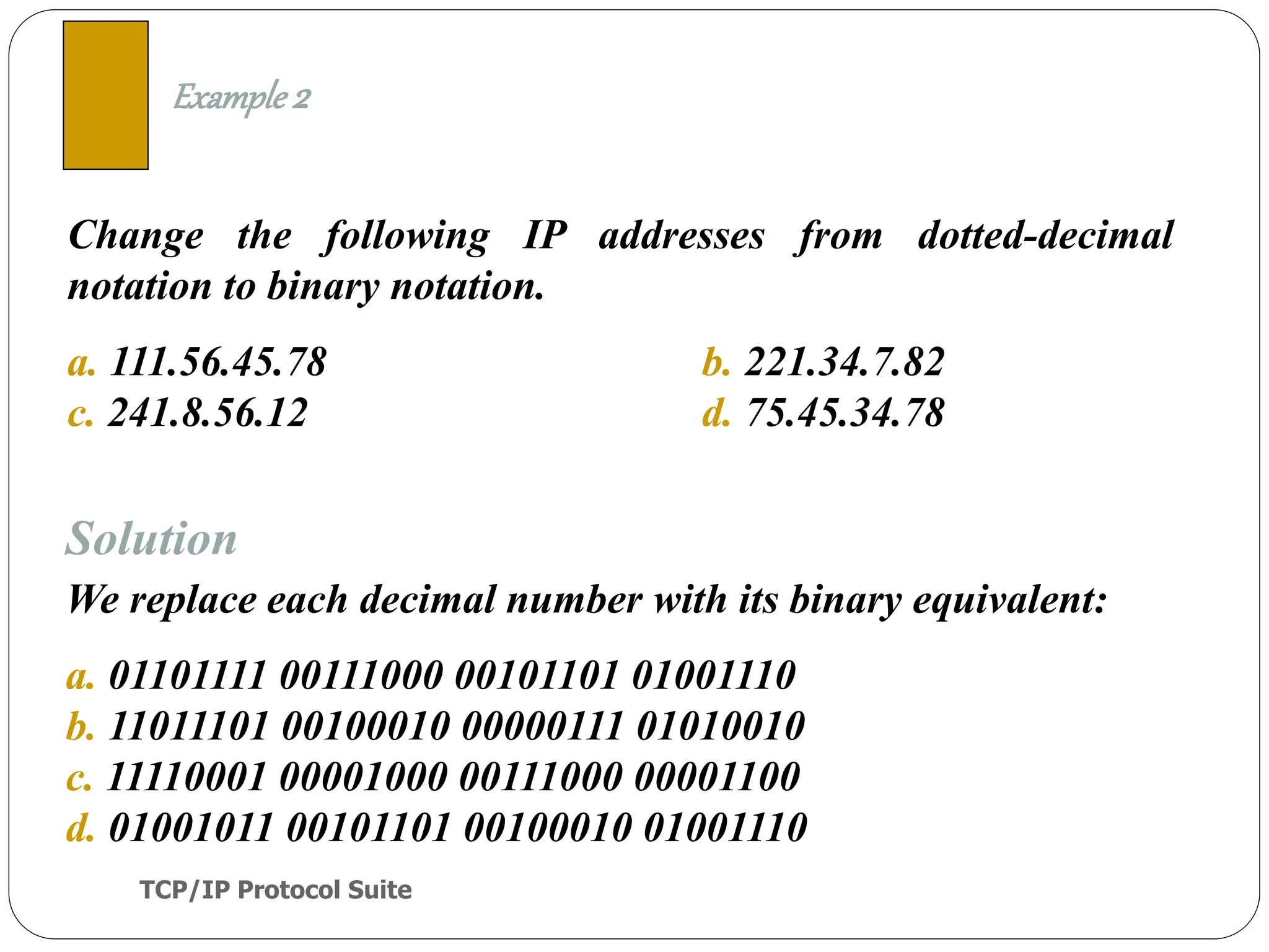 17433ip Addressing Subnetting Supernettingppt Computer Networking