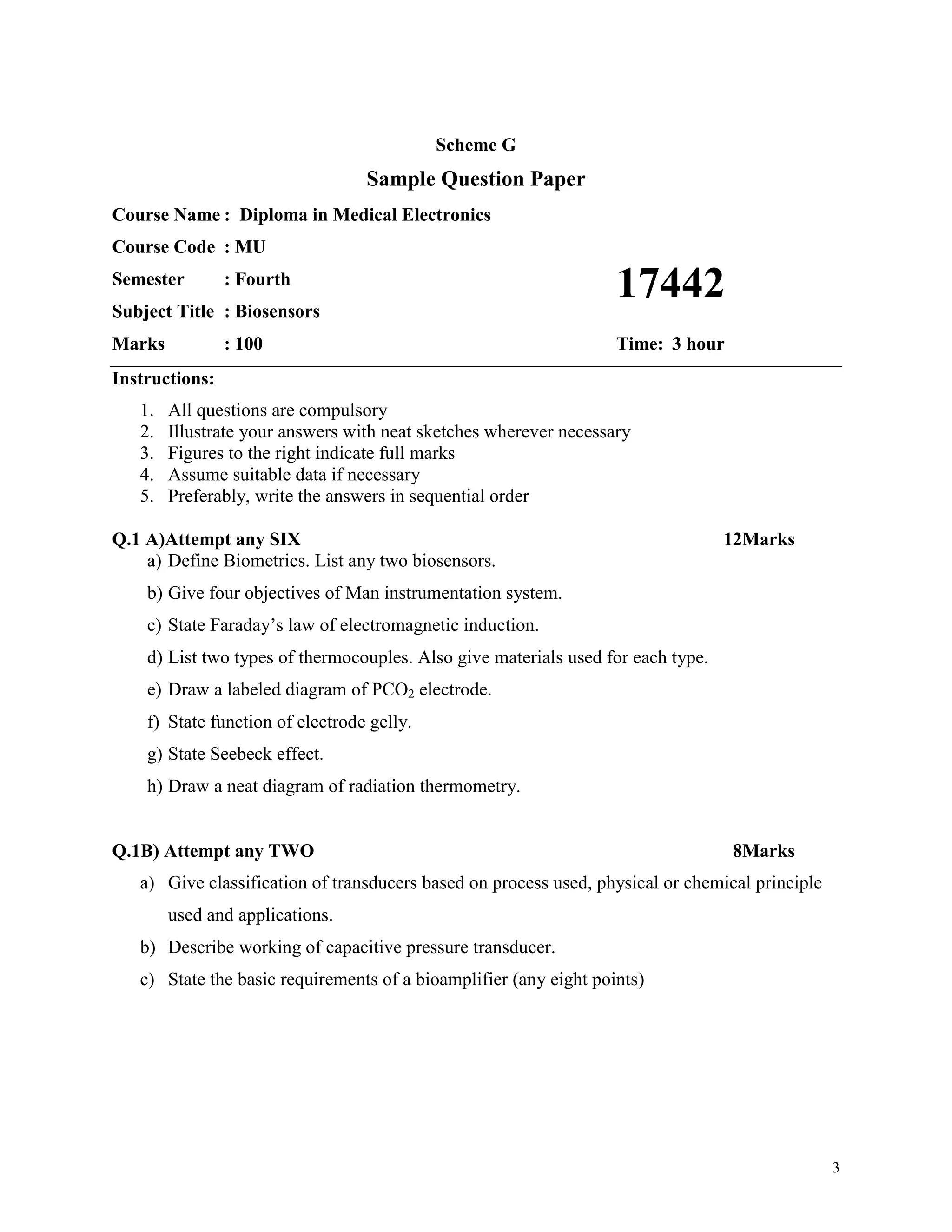 17442 biosensors | PDF