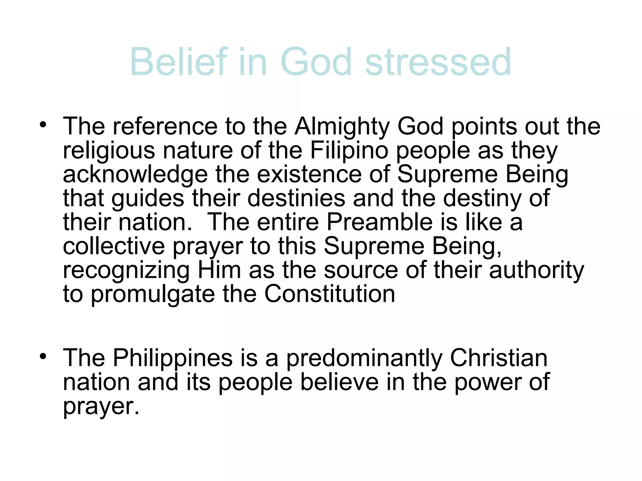 Preamble | PPT