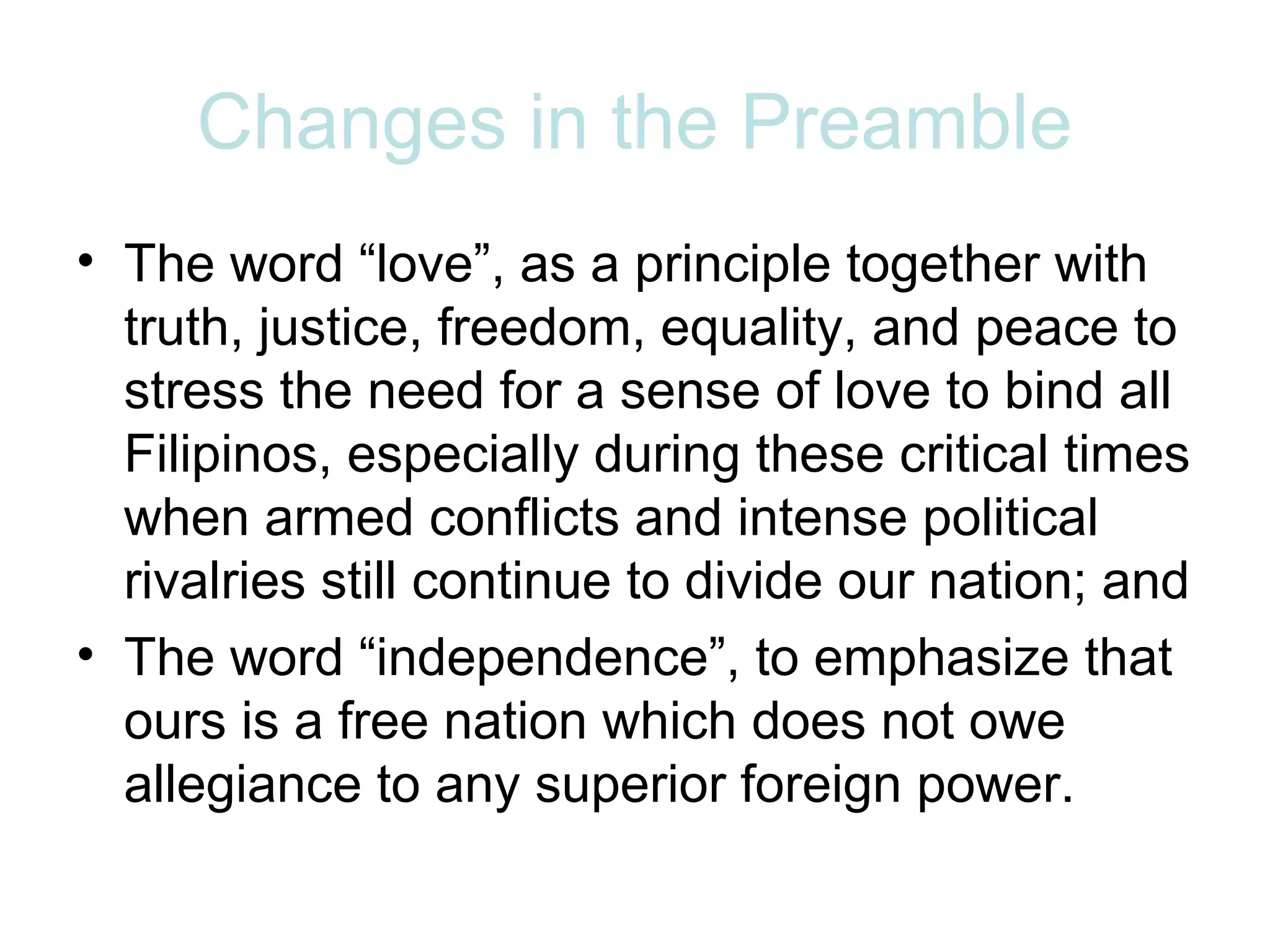 Preamble | PPT