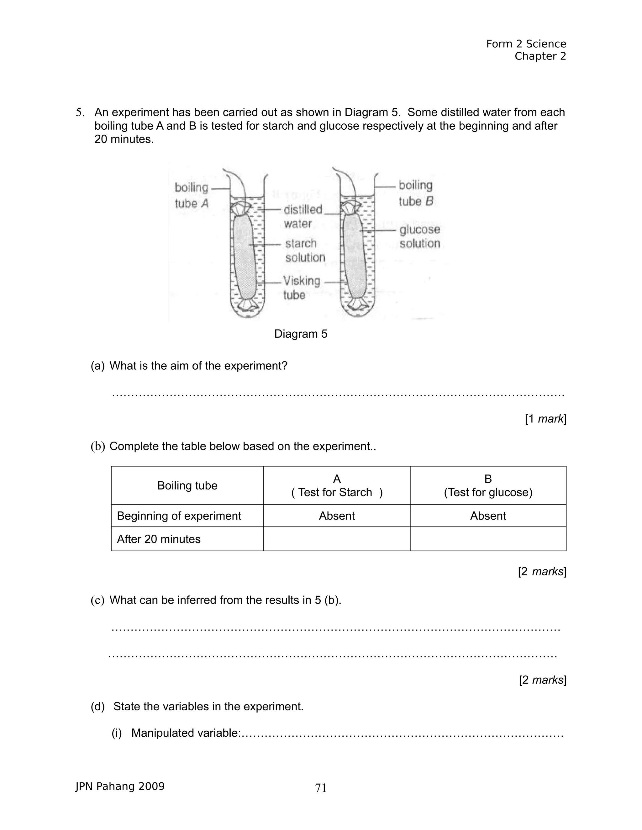 MODUL-FORM2-SCIENCE-CHAPTER-2 | PDF