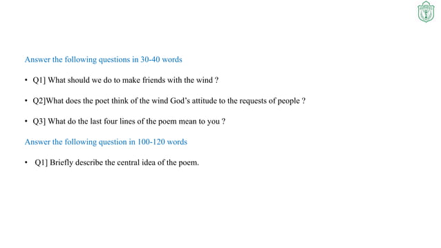 the wind class 9 | PPTX | Weather | Science