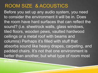 PA and sound system | PPT