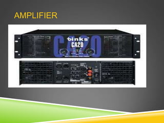 PA and sound system | PPT