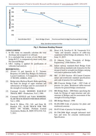 Design and Analysis of a Girder Bridge for Highway Structures Using Sap 2000 | PDF