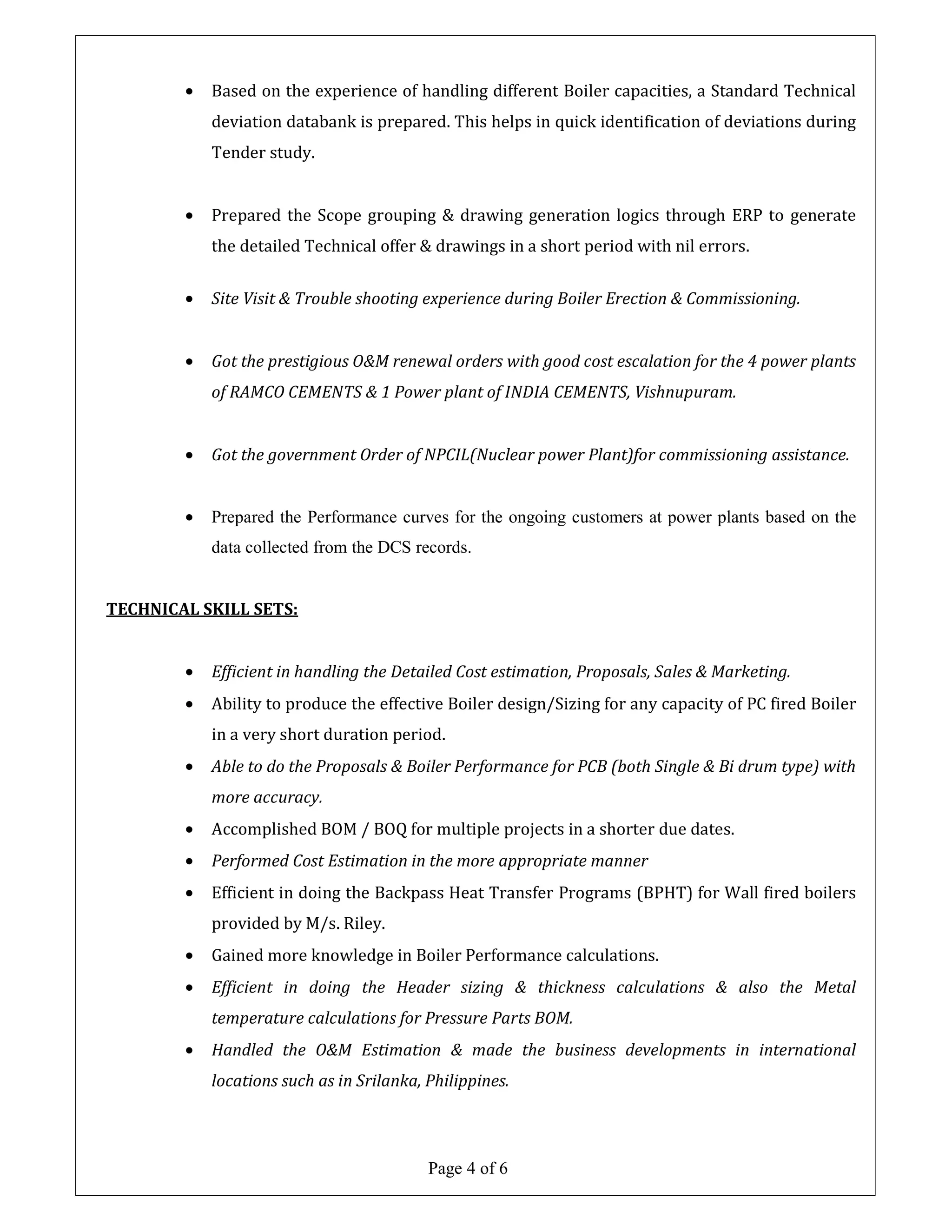 Santhosh Resume updated | PDF