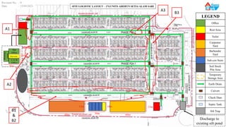 #174 Logistic Plan for site including silt trap design | PPT