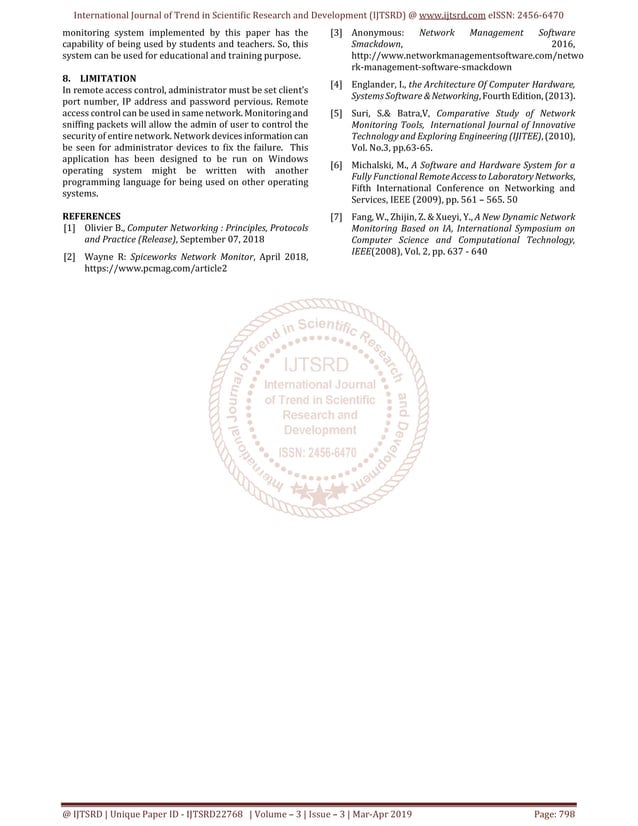 Network Monitoring System for University | PDF | Operating Systems ...