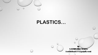 Plastics… | PPT