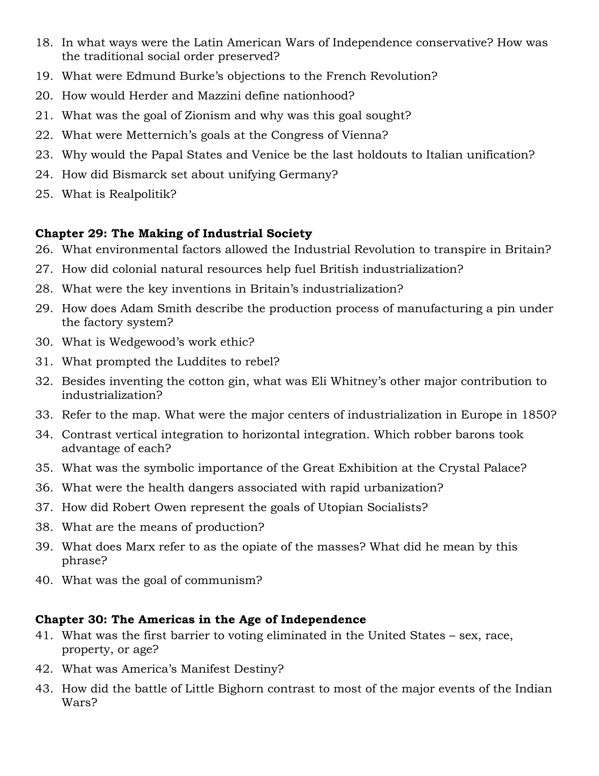 1750 1900 ce unit review | PDF