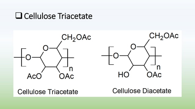 Acetate and Triacetate fiber | PDF