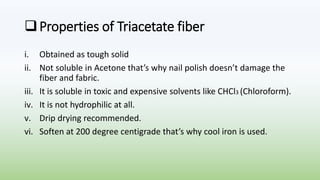 Acetate Fiber Structure