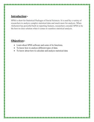 175035 spss lab-01 | PDF