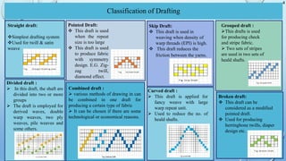 Presentation on Fabric structure & design & Plain weave | PPTX