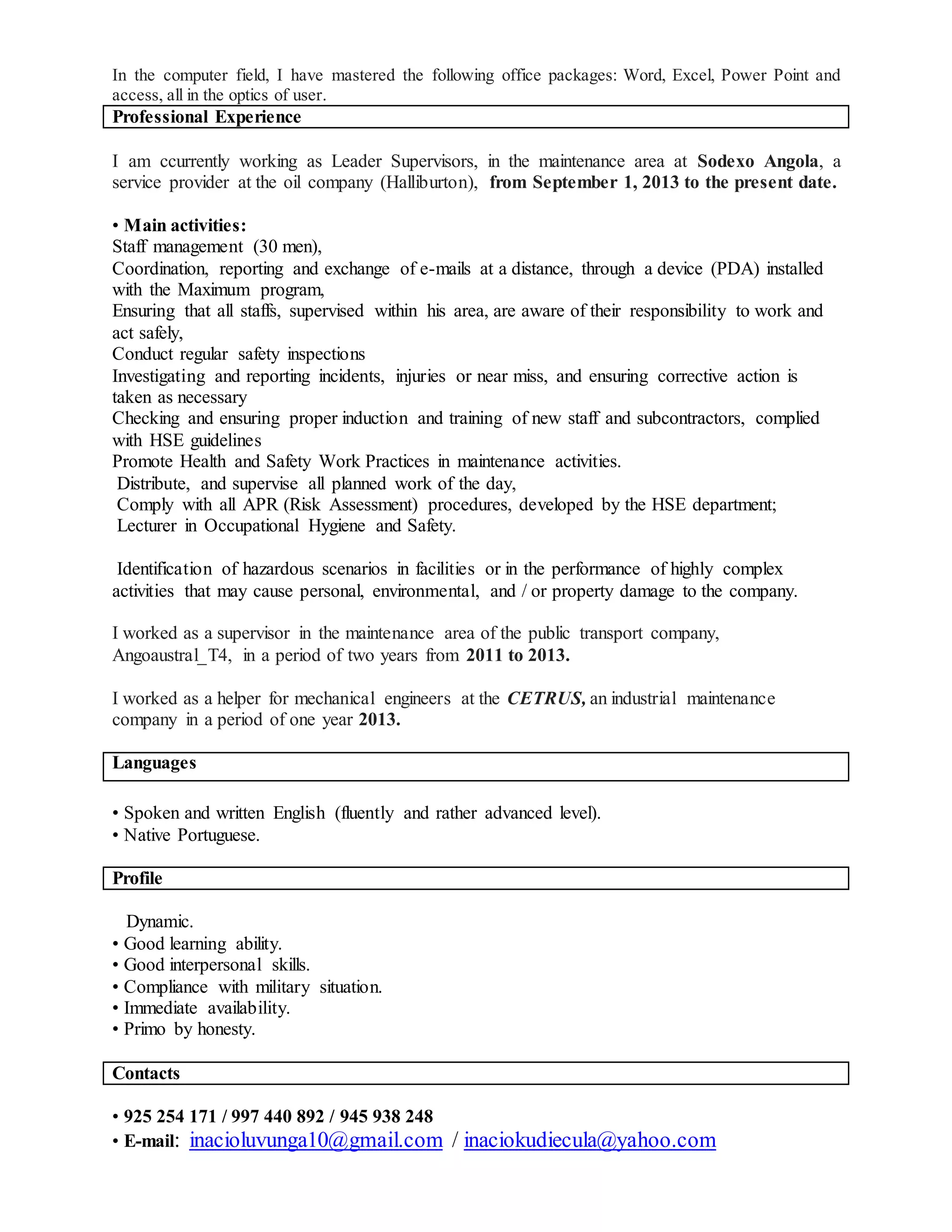 My updated cv | DOCX