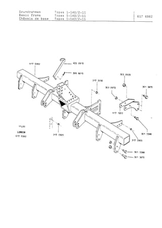Lemken Topas 140 parts catalog | PDF