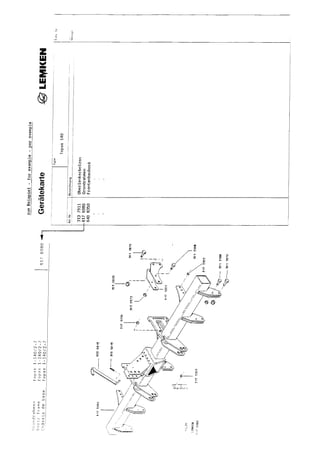 Lemken Topas 140 parts catalog | PDF