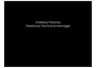 ANDREAS PARAVAS PORTOFOLIO | PPT
