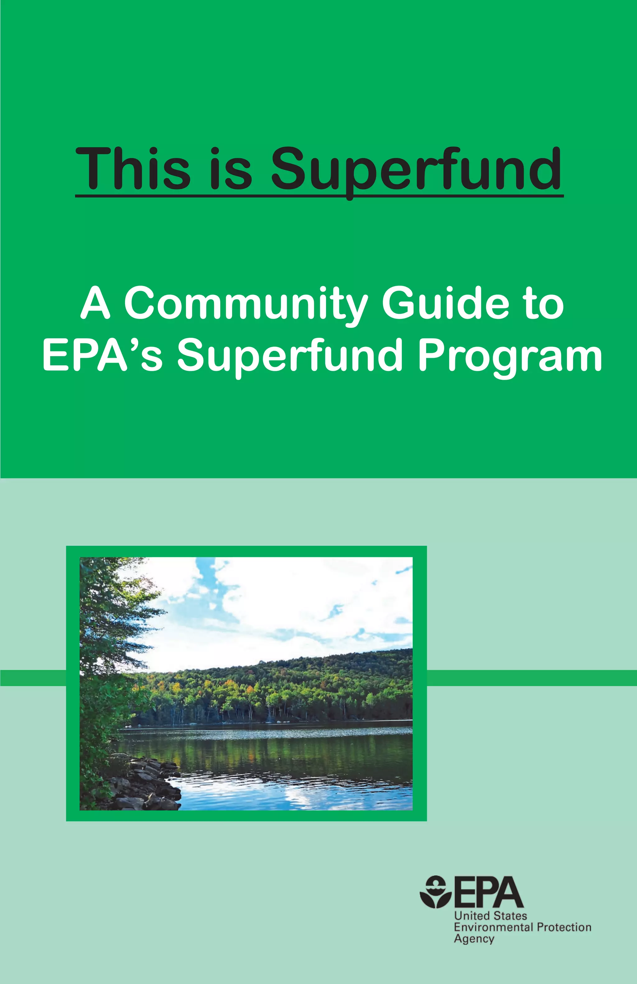 Vermont's 14 Superfund Clean up Sites | PDF