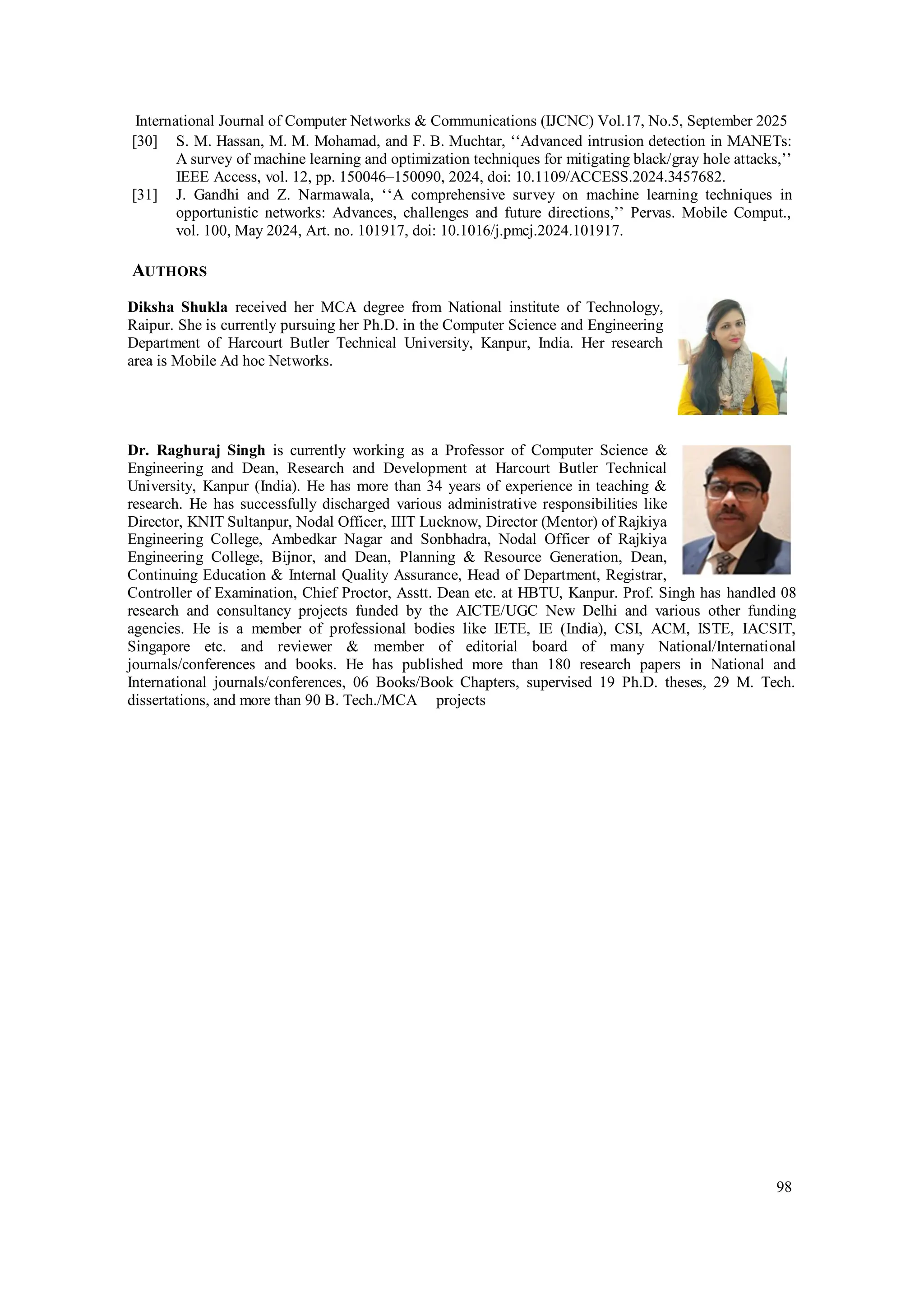 Optimizing QoS and Congestion in MANETs using XGBoost with Hybrid PSO ...