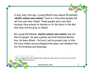 Story Of Prophet Ibraheem For Children | PDF