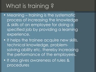 17551820 training-development-introduction | PPT