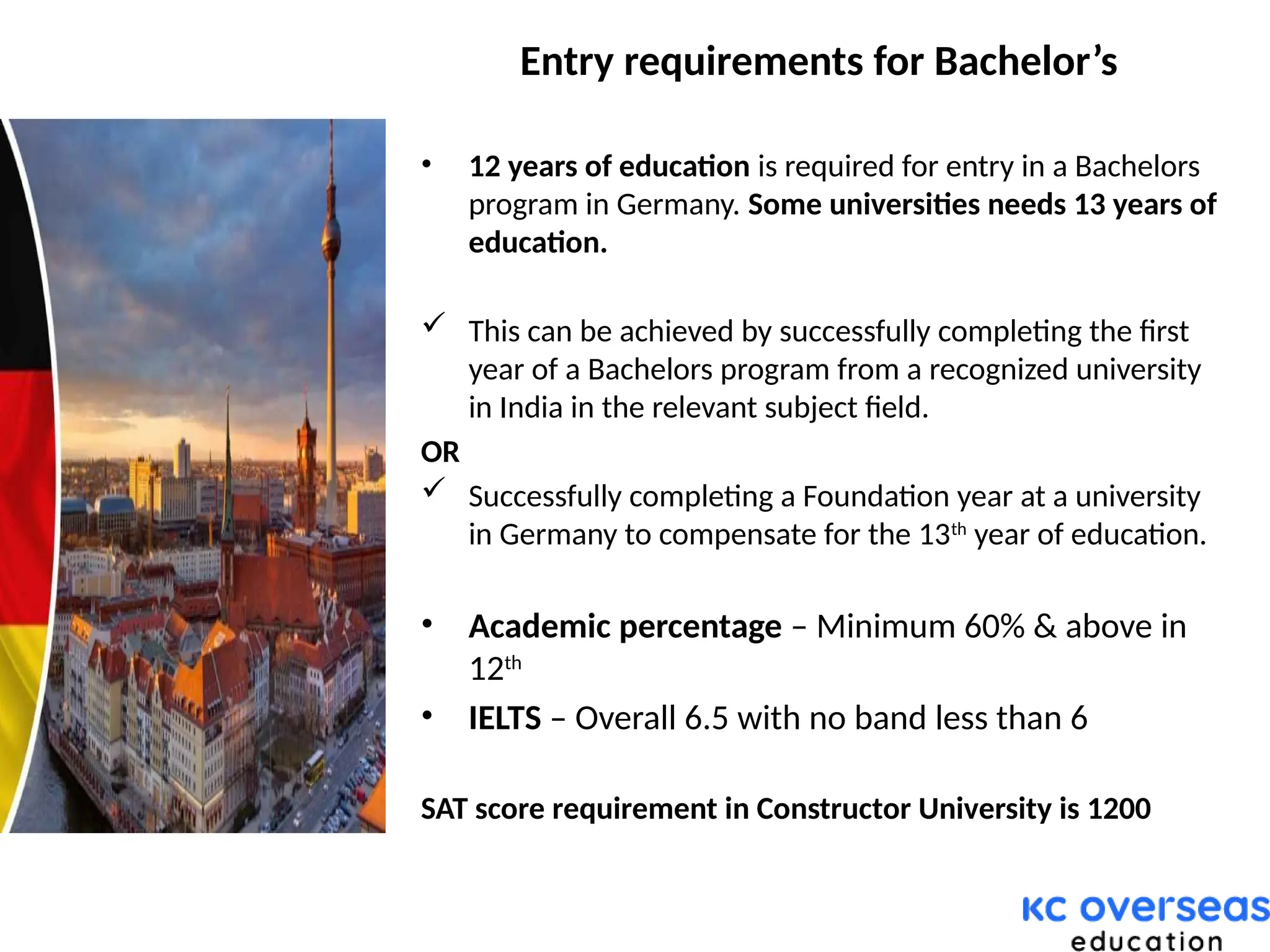 Study in Germany from India, Study Abroad | PPTX