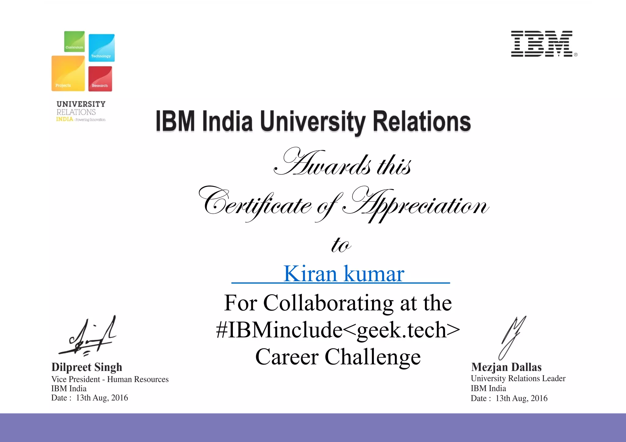 IBM certificate | PPT