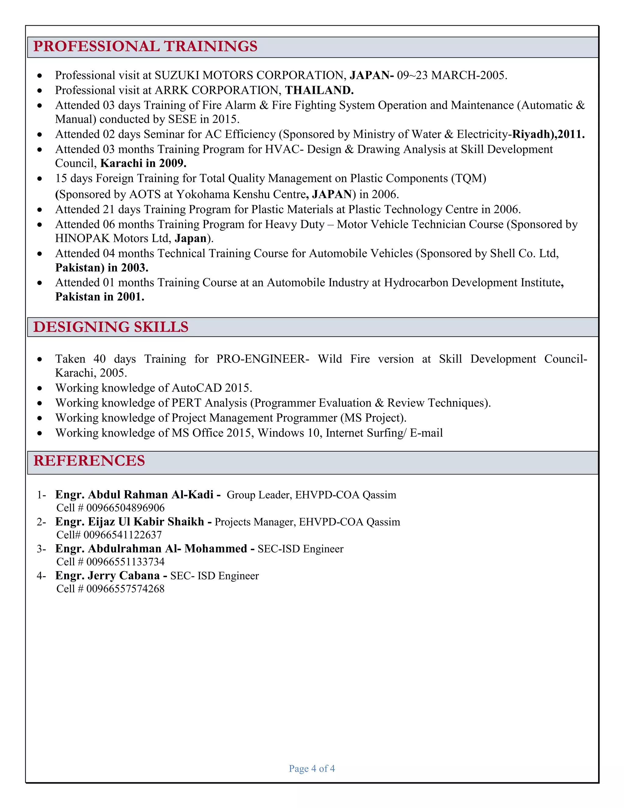 Adeel Shaikh CV | PDF