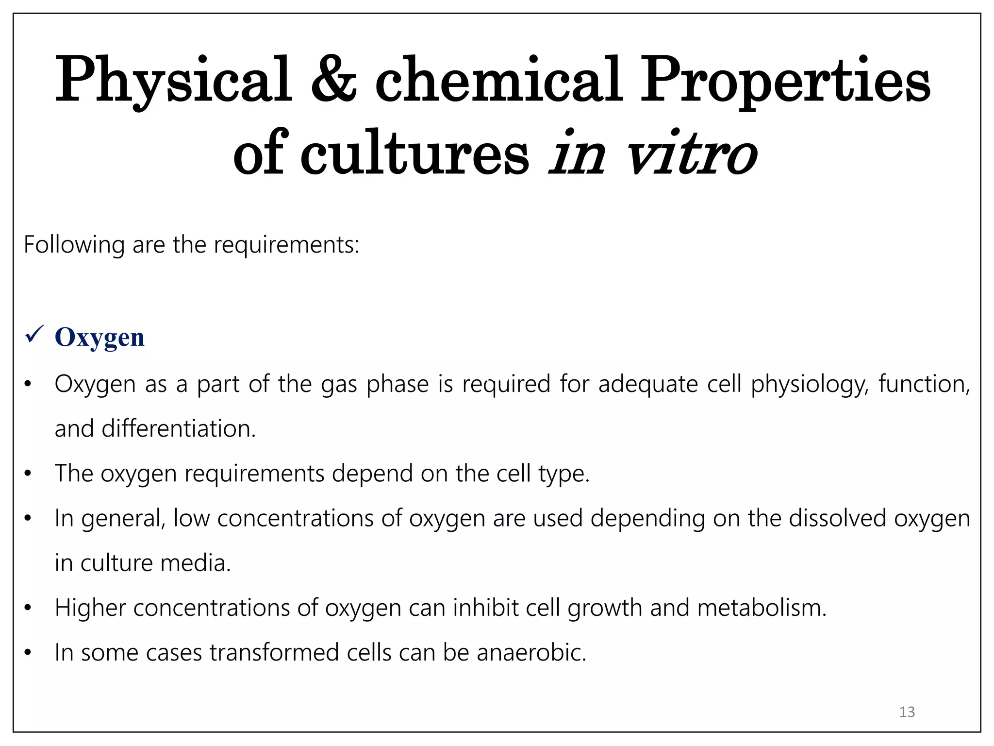 Animal cell culture | PPTX