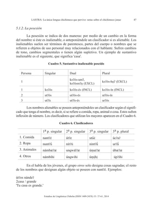La única lengua chichimeca que pervive: notas sobre el chichimeco jonaz ...