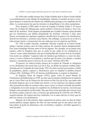 La única lengua chichimeca que pervive: notas sobre el chichimeco jonaz ...
