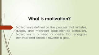 motivation and its type. .ppt