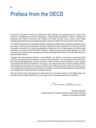 Education In Eastern Europe And Central Asia Findings From Pisa Oecd | PDF