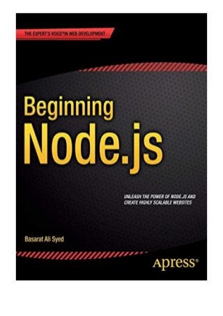 beginning node.js apress pdf