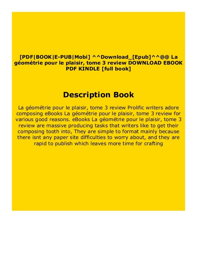 géométrie pour le plaisir