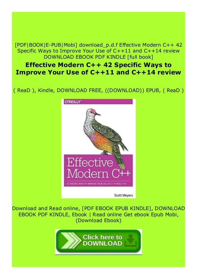 effective modern c++ epub