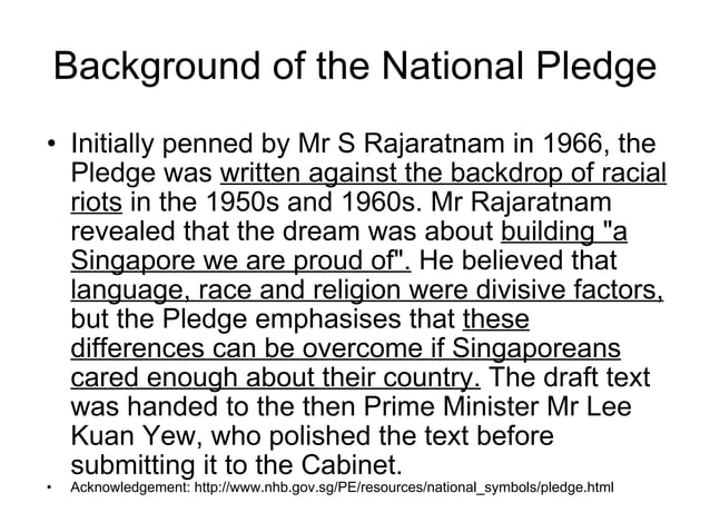 lesson 2 National Pledge | PPT