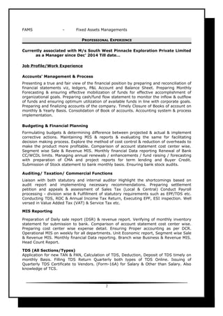 Resume - Neeraj Kumar | DOC