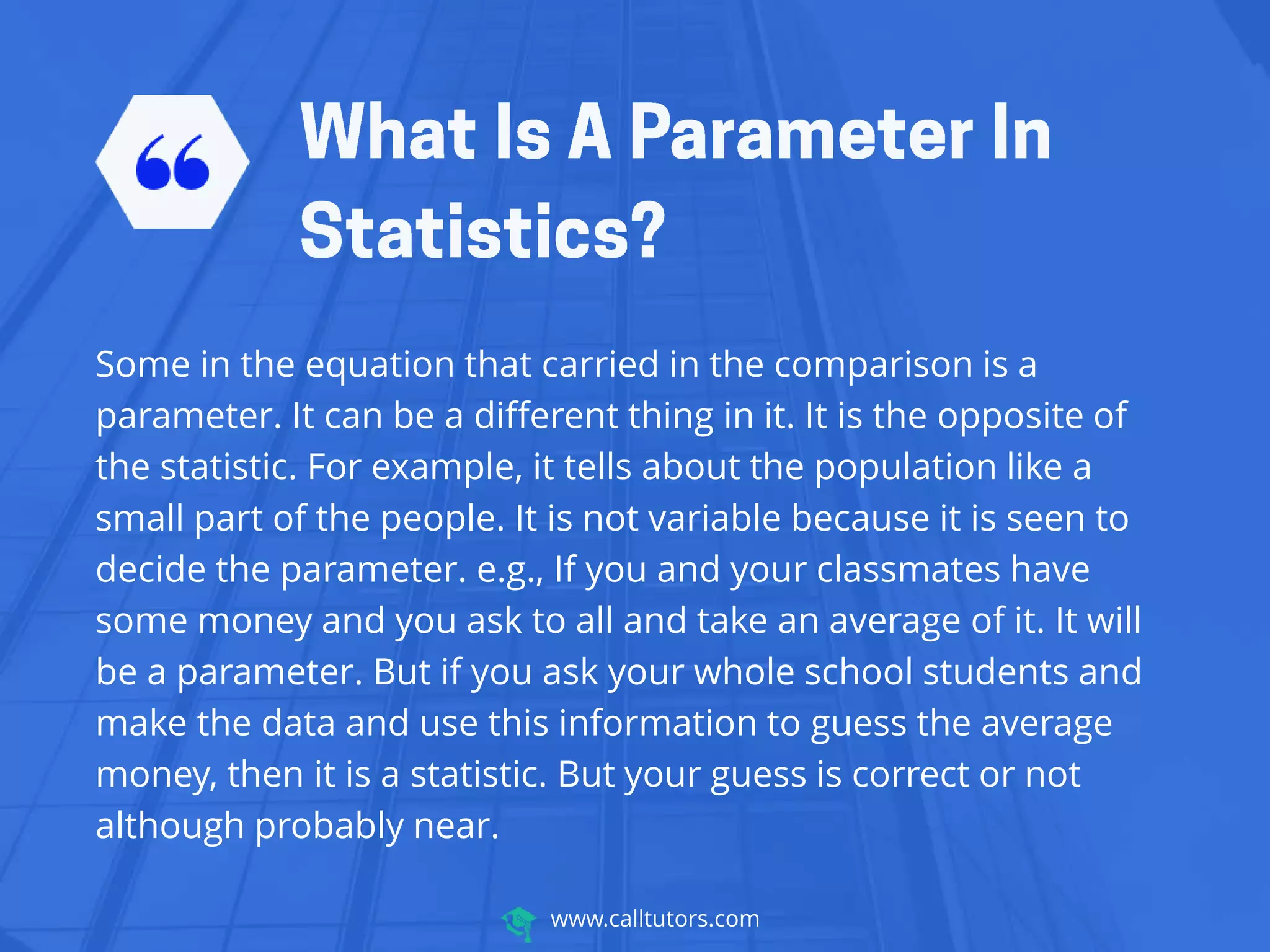 Statistics Vs. Parameter: The Comparison You Should Know | PPTX