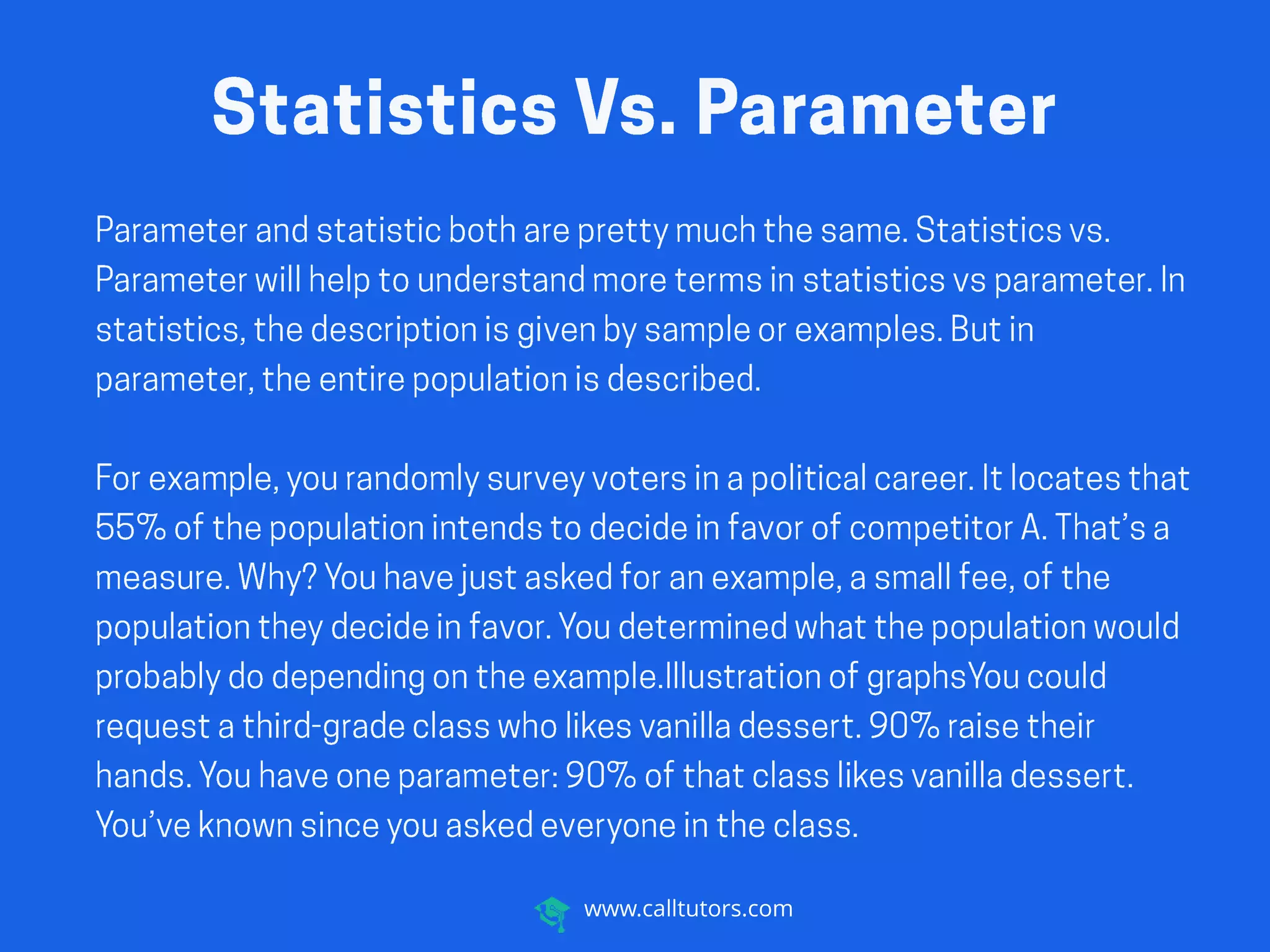 Statistics Vs. Parameter: The Comparison You Should Know | PPTX