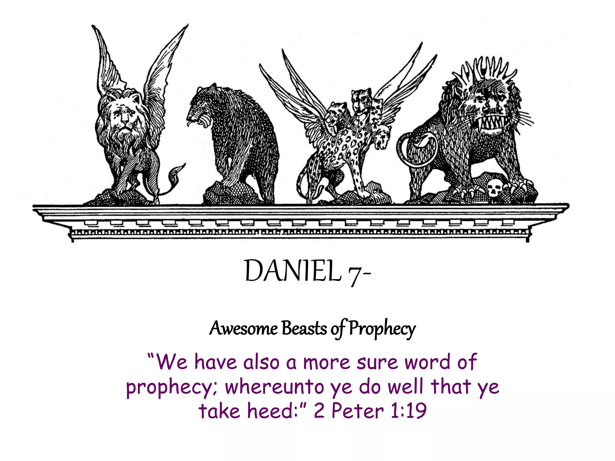 176686723 daniel-7 | PDF | Christianity | Religion & Spirituality