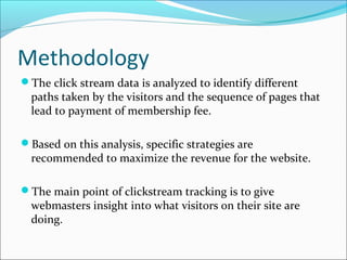 clickstream analysis | PPT