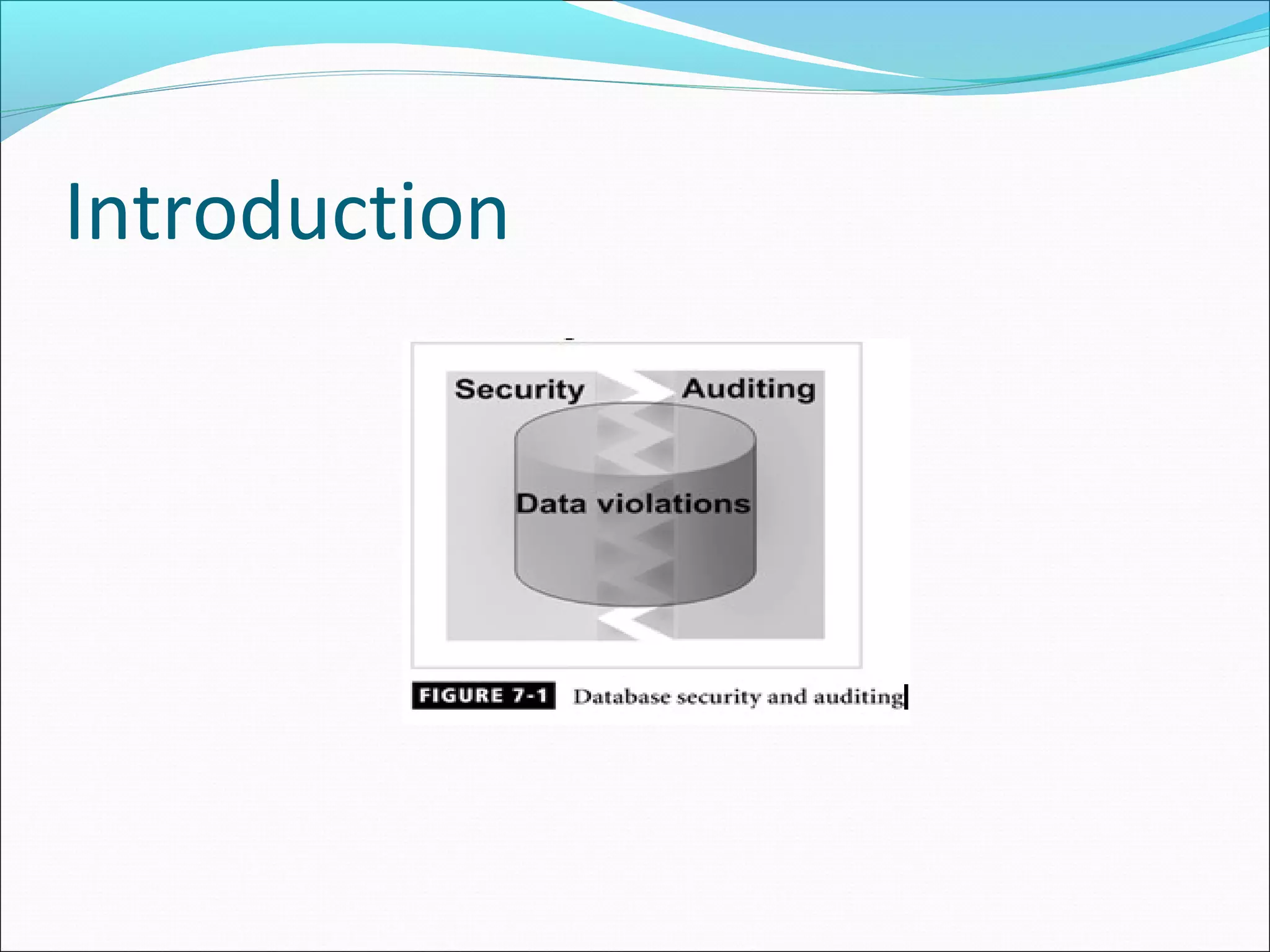 Database auditing models | PPT