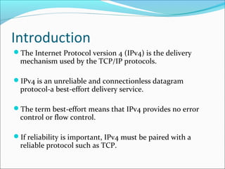 IPV4 Frame Format | PPT