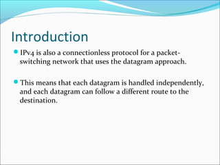 IPV4 Frame Format | PPT