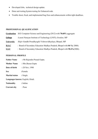 Resume Pdf