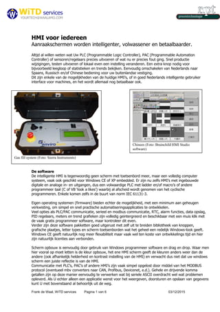 HMI voor iedereen artikel | PDF