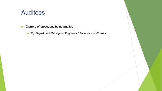 2016 08 Introduction to Internal Audit | PPT