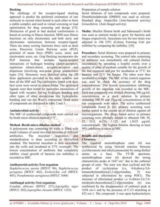 Synthesis, Molecular Docking and Antimicrobial Evaluation of New Tetrahydrobenzothienopyrimidine ...